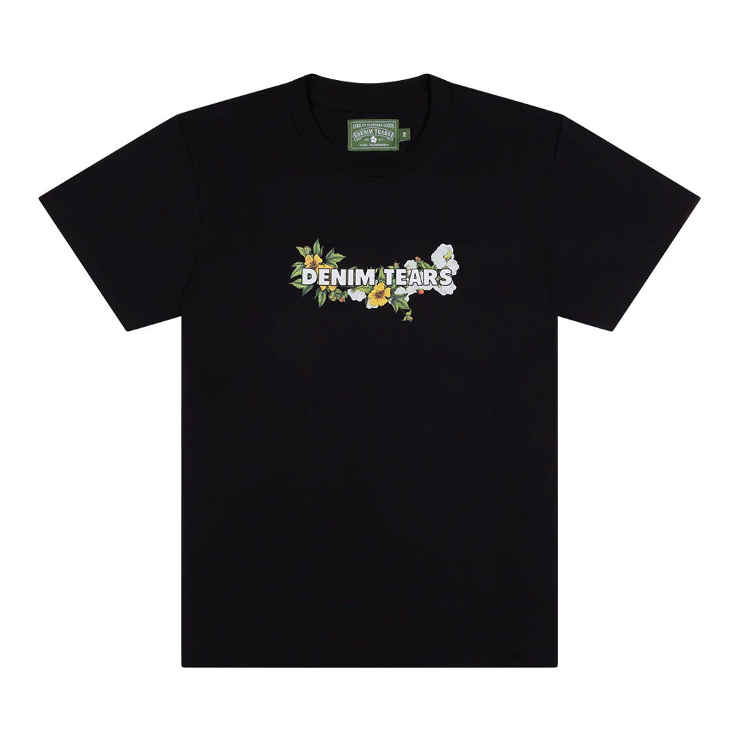 Denim Tears Logo Tee Black | Kenshi