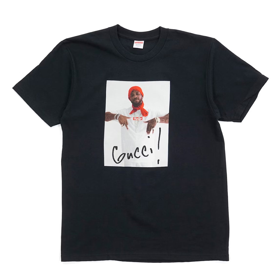 Supreme Gucci Mane T-Shirt Black | Kenshi