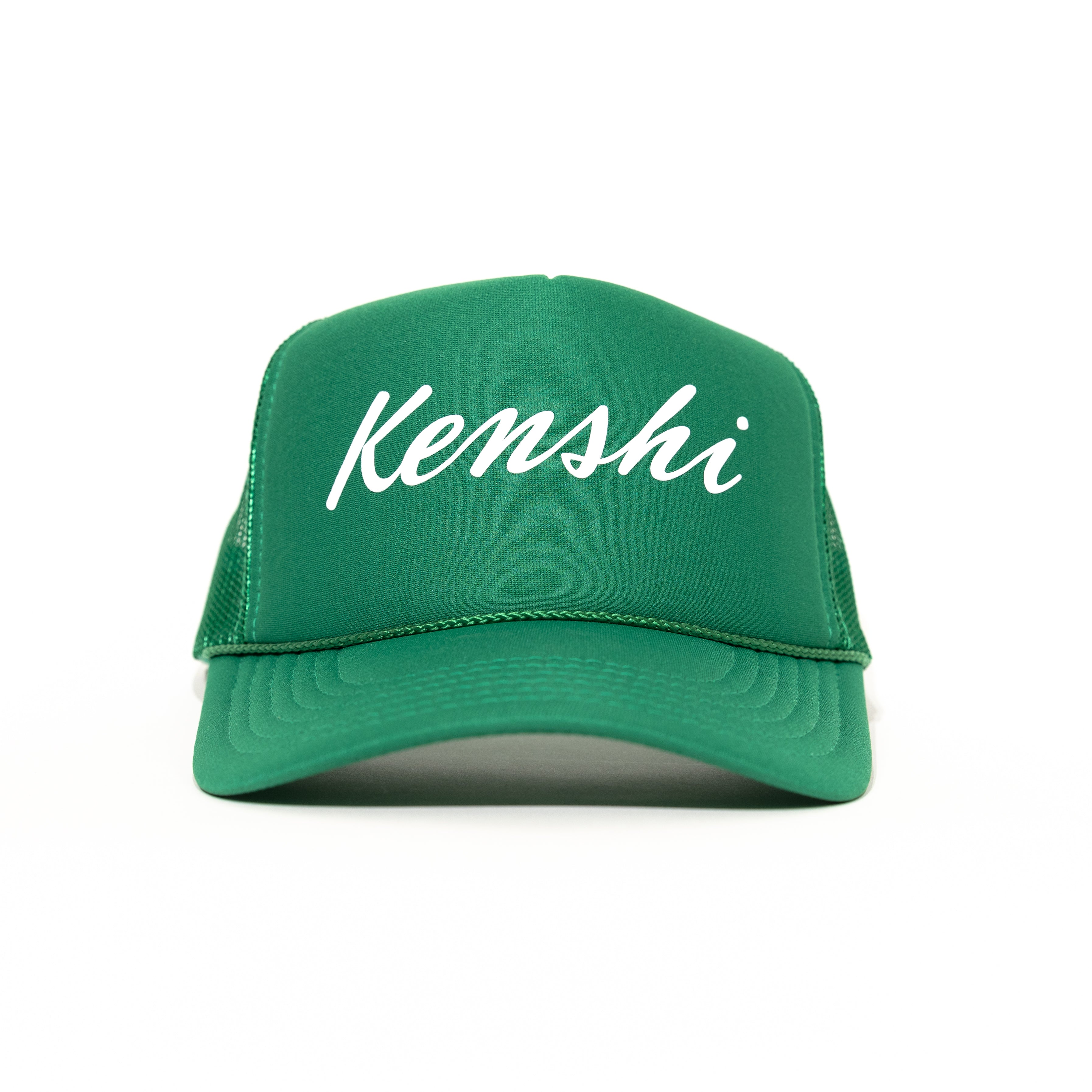 Kenshi Script Logo Trucker Hat Kelly Green | Kenshi